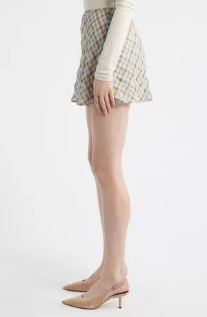 REFORMATION Brandy Plaid Skirt