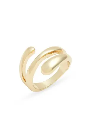 Nordstrom Curve Wrap Ring - Gold