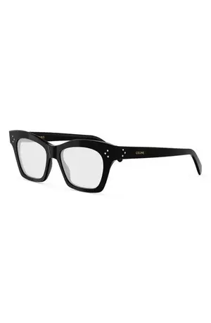 Celine 3 Dots 51mm Cat Eye Optical Glasses