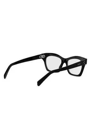 Celine 3 Dots 51mm Cat Eye Optical Glasses