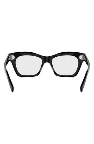 Celine 3 Dots 51mm Cat Eye Optical Glasses