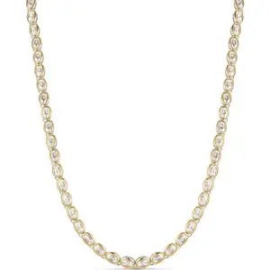 LUV AJ The Palais Tennis Necklace - Silver