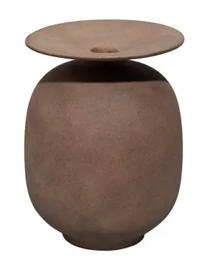 JAMIE YOUNG CO. Highland Decorative Ceramic Vase - Brown
