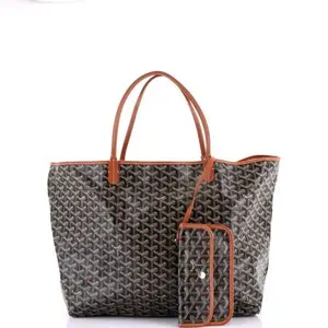 Goyard Saint Louis Tote Coated Canvas Gm