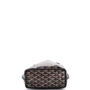 Goyard Anjou Reversible Tote Coated Canvas Mini - Black