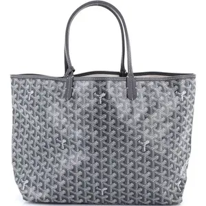 Goyard Saint Louis PM Tote Coated Canvas Grey