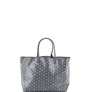 Goyard Saint Louis Tote Coated Canvas Pm - Grey