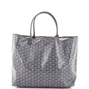 Goyard Saint Louis Tote Coated Canvas Gm - Grey