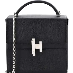 HERMES Cinhetic Top Handle Bag Verso Chevre Mysore