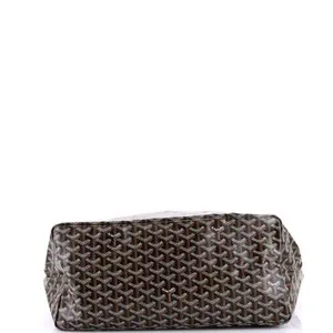 Goyard Saint Louis Tote Coated Canvas Gm - Black