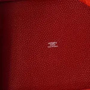 Hermès Picotin Lock Bag Clemence Mm - Red