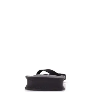 Hermès Evelyne Tpm Clemence Leather Bag - Black