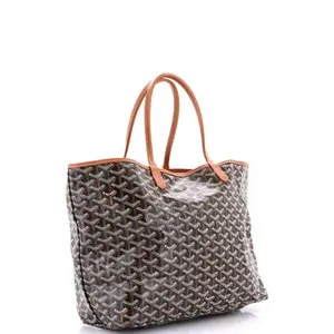 Goyard Saint Louis Tote Coated Canvas Pm - Brown