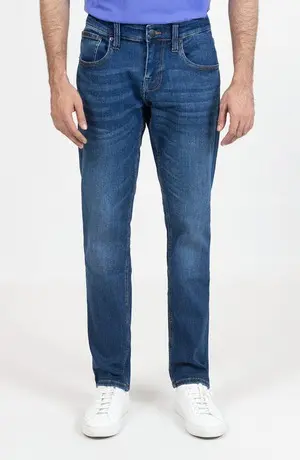 BRISK Rotary Slim Fit Jeans - Medium Wash