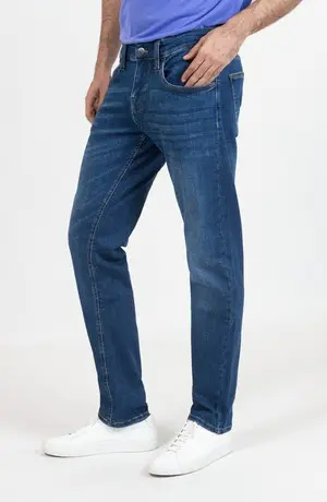 BRISK Rotary Slim Fit Jeans - Medium Wash