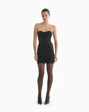 DODIEE Skyla Fitted Mini Dress