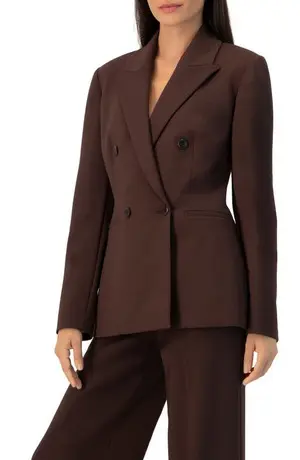 IVONNE Tailored Double Breasted Blazer