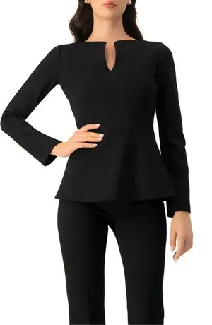 IVONNE Straight Fit Blazer With Back Zipper