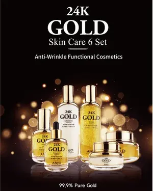 SIIA COSMETICS 24k Gold Skin Care Set