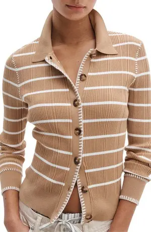 Rag & Bone Harper Stripe Cardigan