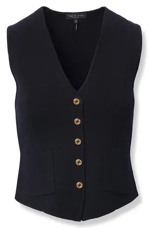Rag & Bone Portia Wool Vest