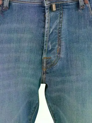 Jacob Cohen Button Straight Jeans