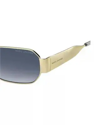 Marc Jacobs Rectangle Frame Sunglasses - Gold