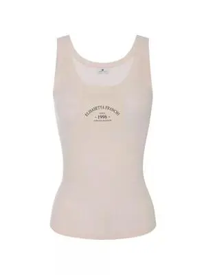Elisabetta Franchi Logo Camis Tanks For Women