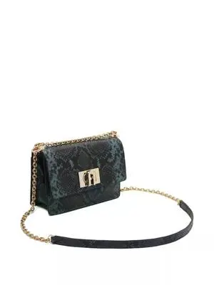 Furla Snake-print Shoulder Bag