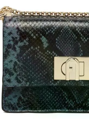 Furla Snake-print Shoulder Bag