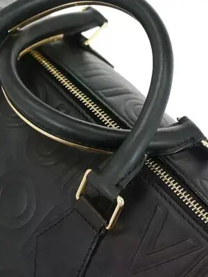 LOUIS VUITTON 2008 Speedy Cube Leather Tote Bag
