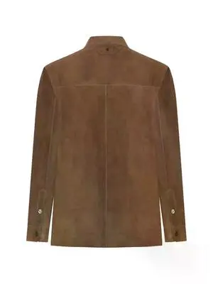 SALVATORE SANTORO Button Leather Jacket
