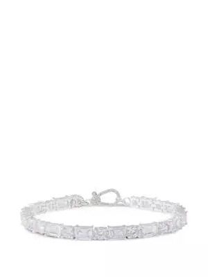 CRYSTAL HAZE Eternity Bracelet - Silver