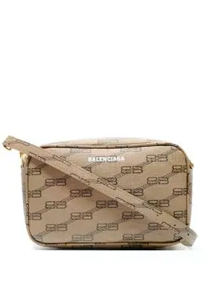 Balenciaga Monogram Pattern Shoulder Bag