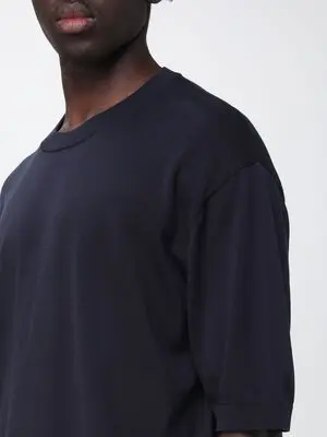 LANEUS Basic Cotton T-shirt - Blue