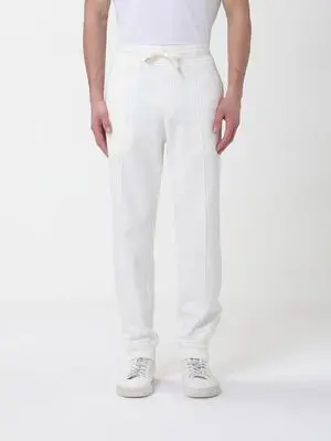 Brunello Cucinelli Cotton Blend Jogging Trousers - Beige