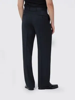 LARDINI Gabardine Tailored Trousers - Blue