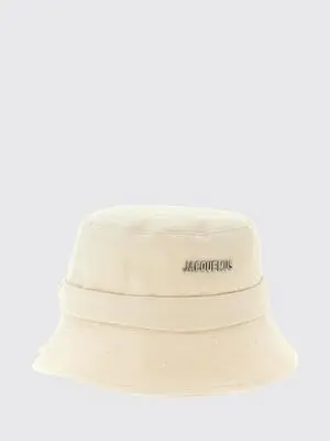 Jacquemus Cotton Bucket Hat - Beige