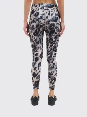 Adidas By Stella McCartney Animal Print Stretch Technical Fabric Training 7/8 Leggings