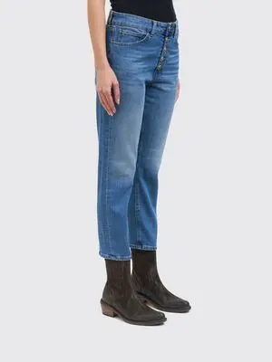 DONDUP Koons Cropped Fit Jeans In Stretch Denim