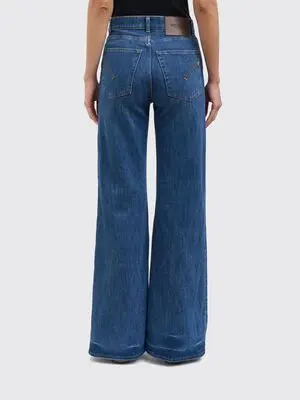 DONDUP Wide Leg Denim Jeans - Blue