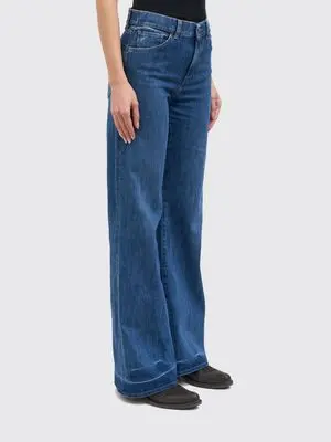 DONDUP Wide Leg Denim Jeans - Blue