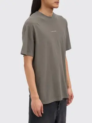 44 LABEL GROUP Cotton T-shirt With Logo - Grey
