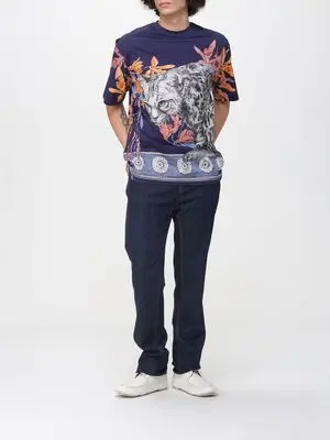 Etro Straight Leg Jeans - Blue