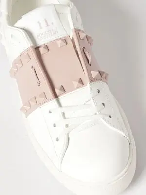 Valentino Garavani Leather Sneakers - Pink