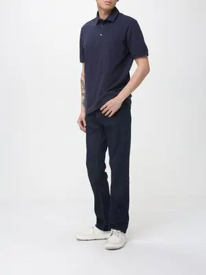 Etro Cotton Polo Shirt With Pegaso Logo