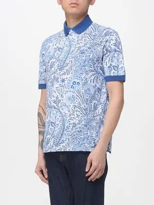 Etro Printed Cotton Polo Shirt
