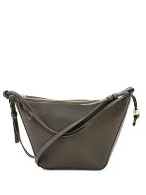 Loewe Hammock Hobo Leather Mini Crossbody Bag - Green