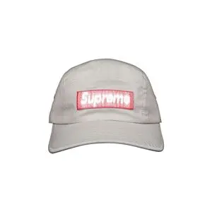 Supreme Reversed Label Camp Cap