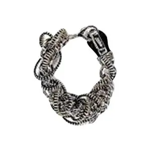 Jean Paul Gaultier Zippers Bracelet - Silver